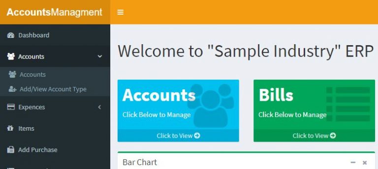 Accounts Management System - I Want Source Codes